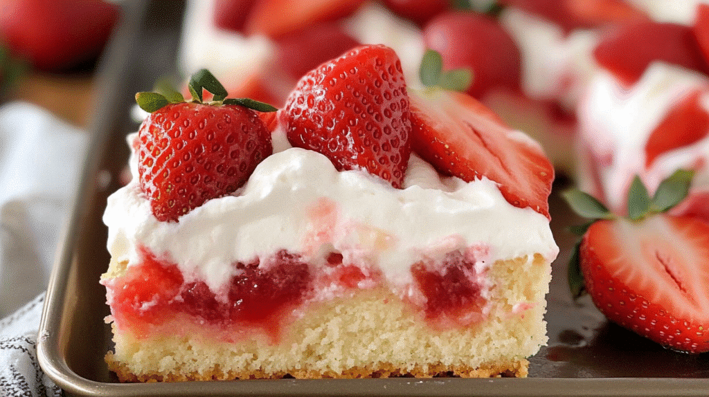 Strawberry Sheet Shortcake Recipe